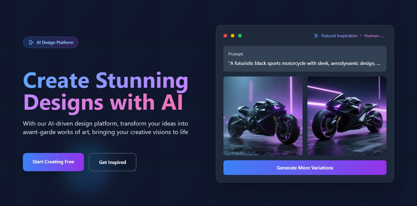 DesignAI Studio - Create Stunning Designs with AI | Professional ...